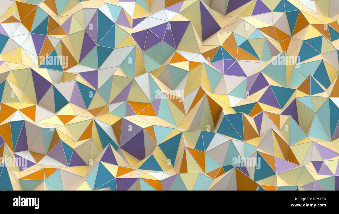 Abstract background with poly Stock Photo - Alamy