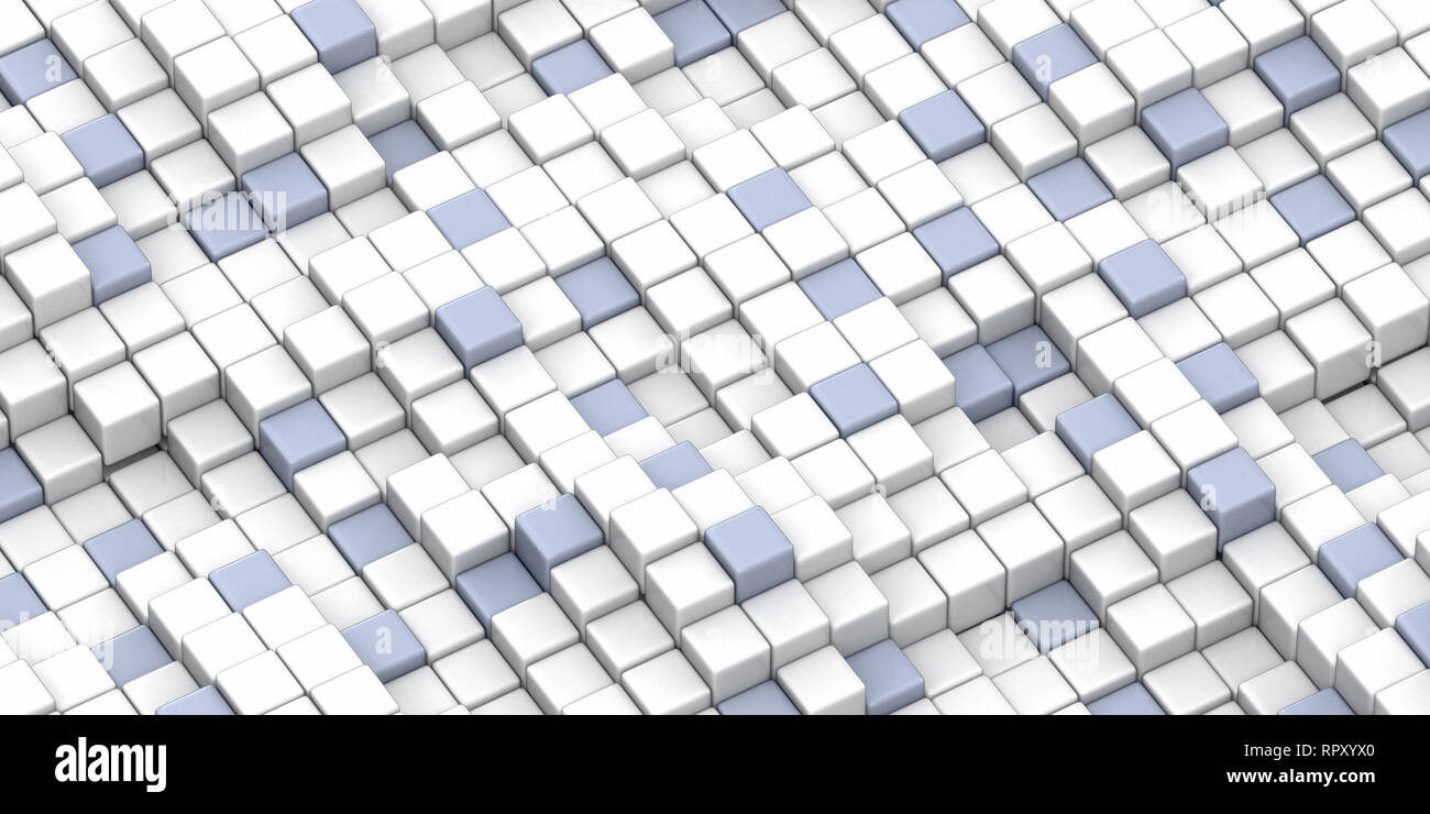 Abstract color cube block Stock Photo - Alamy