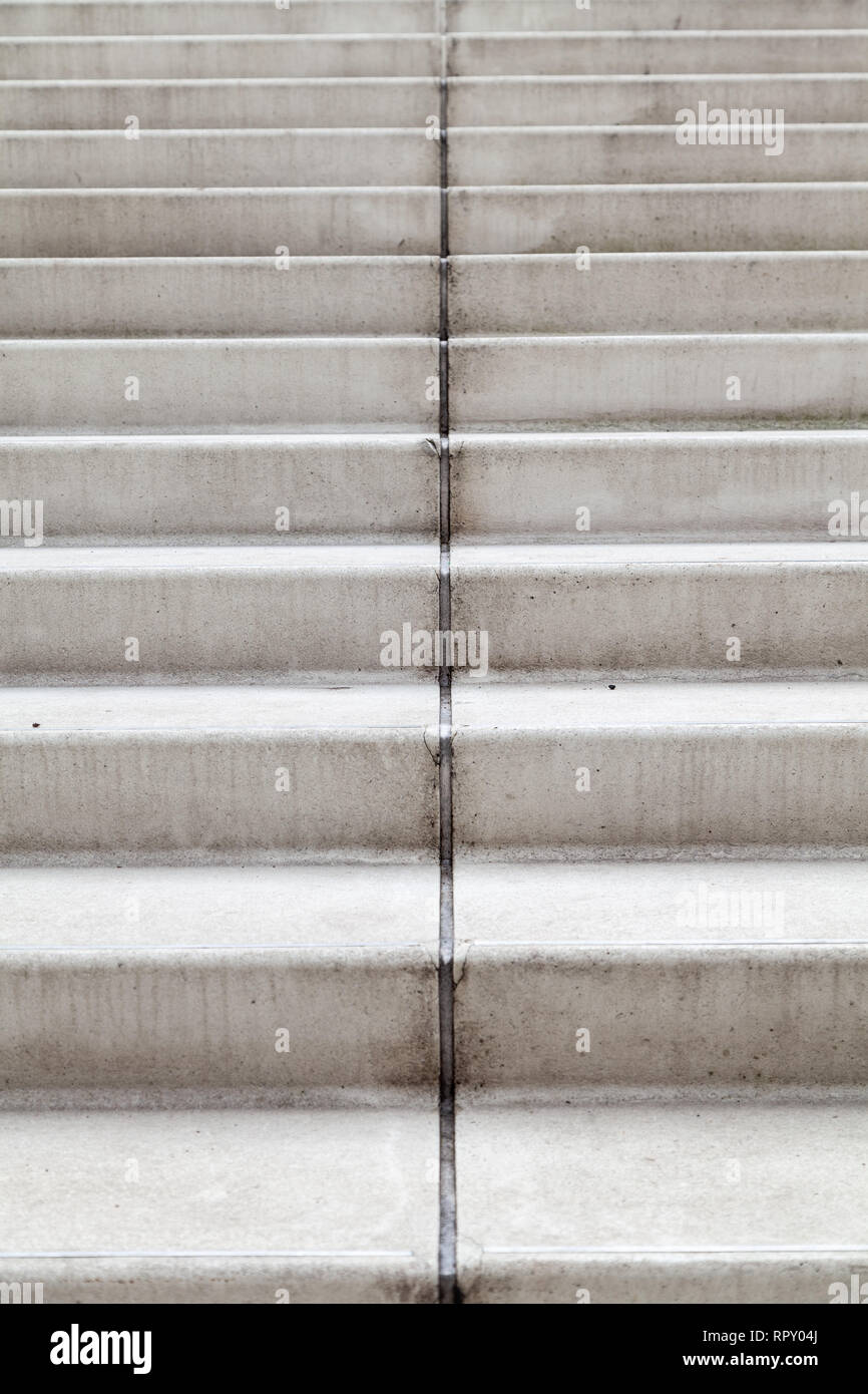 Stone stairs form geometric pattern Stock Photo - Alamy