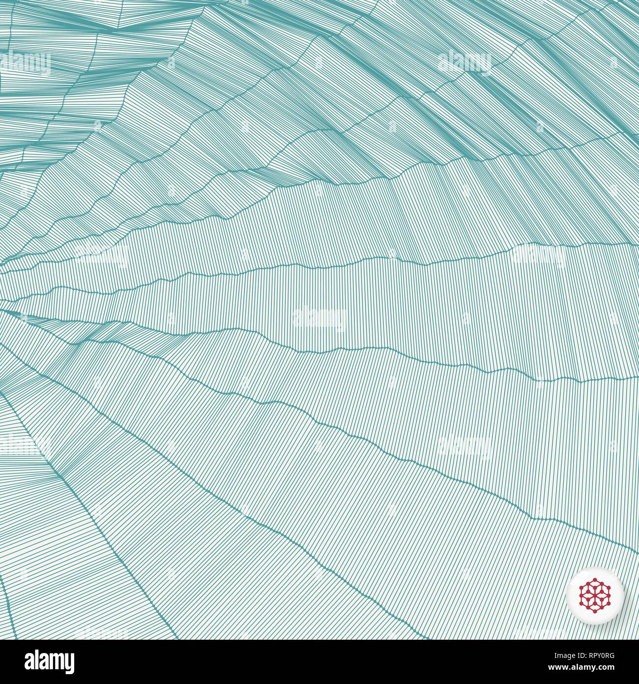 Wireframe technology connection low Stock Vector Images - Alamy