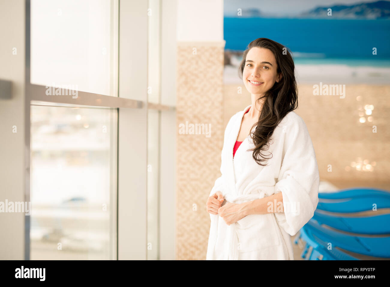 Morning in hotel Stock Photo - Alamy