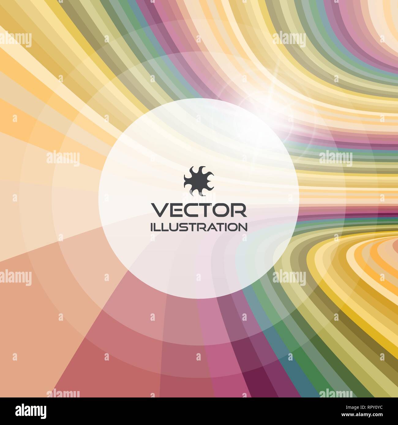 Abstract swirl background. Vector illustration with place for text ...
