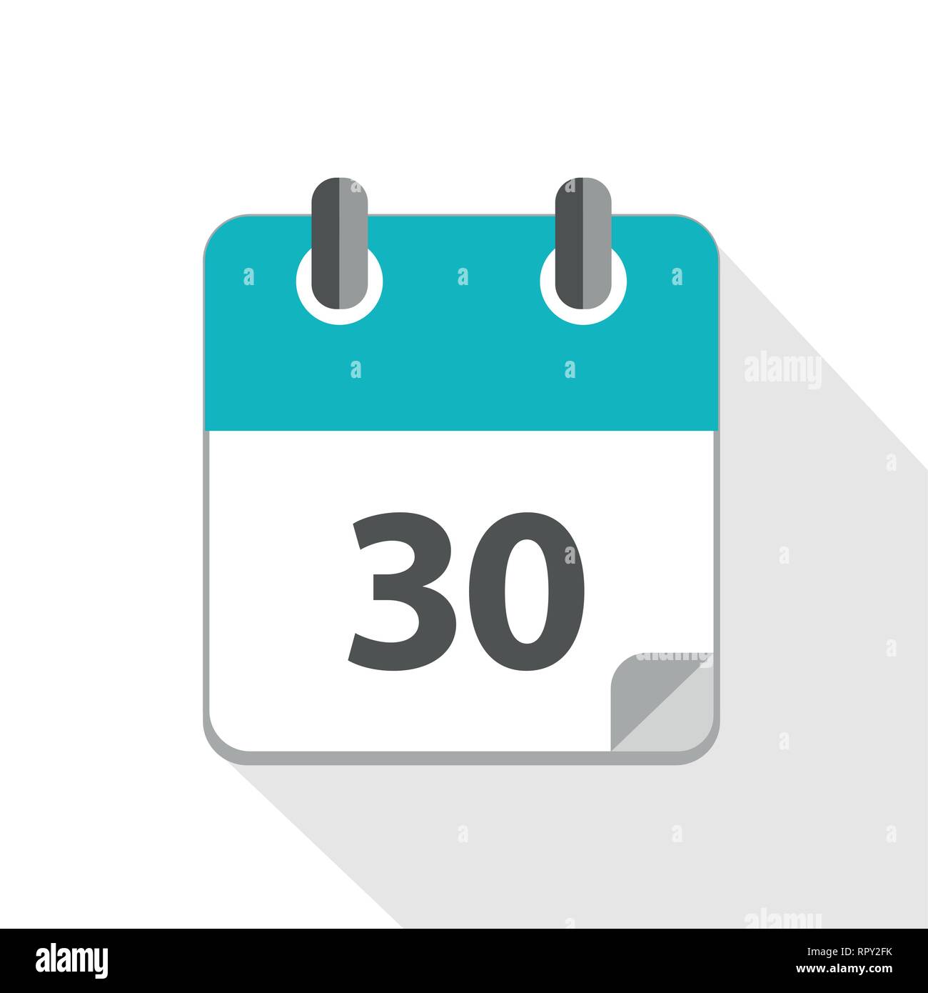 30 birthday illustration Stock Vector Images - Alamy