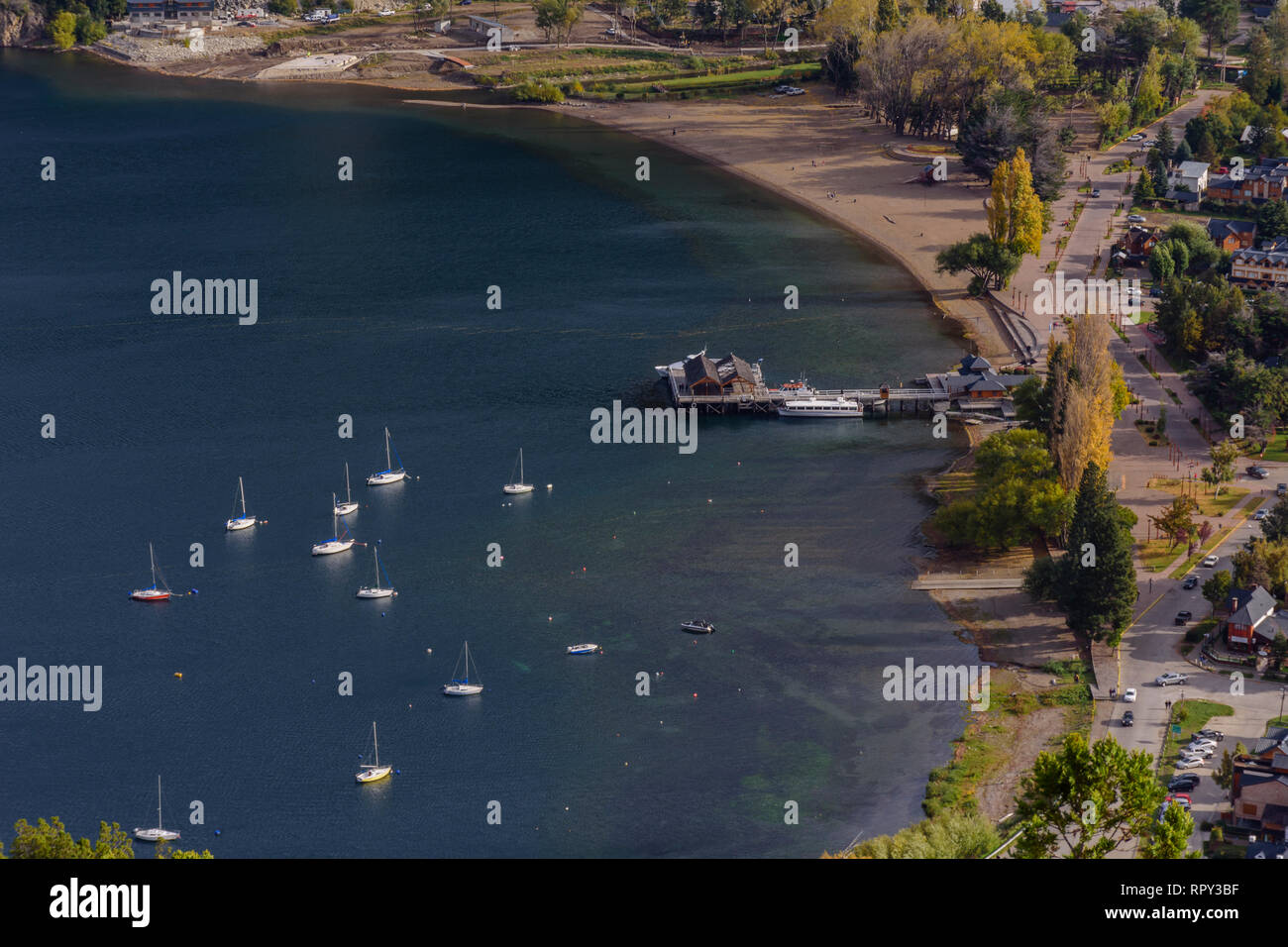 Lake lacar hi-res stock photography and images - Alamy