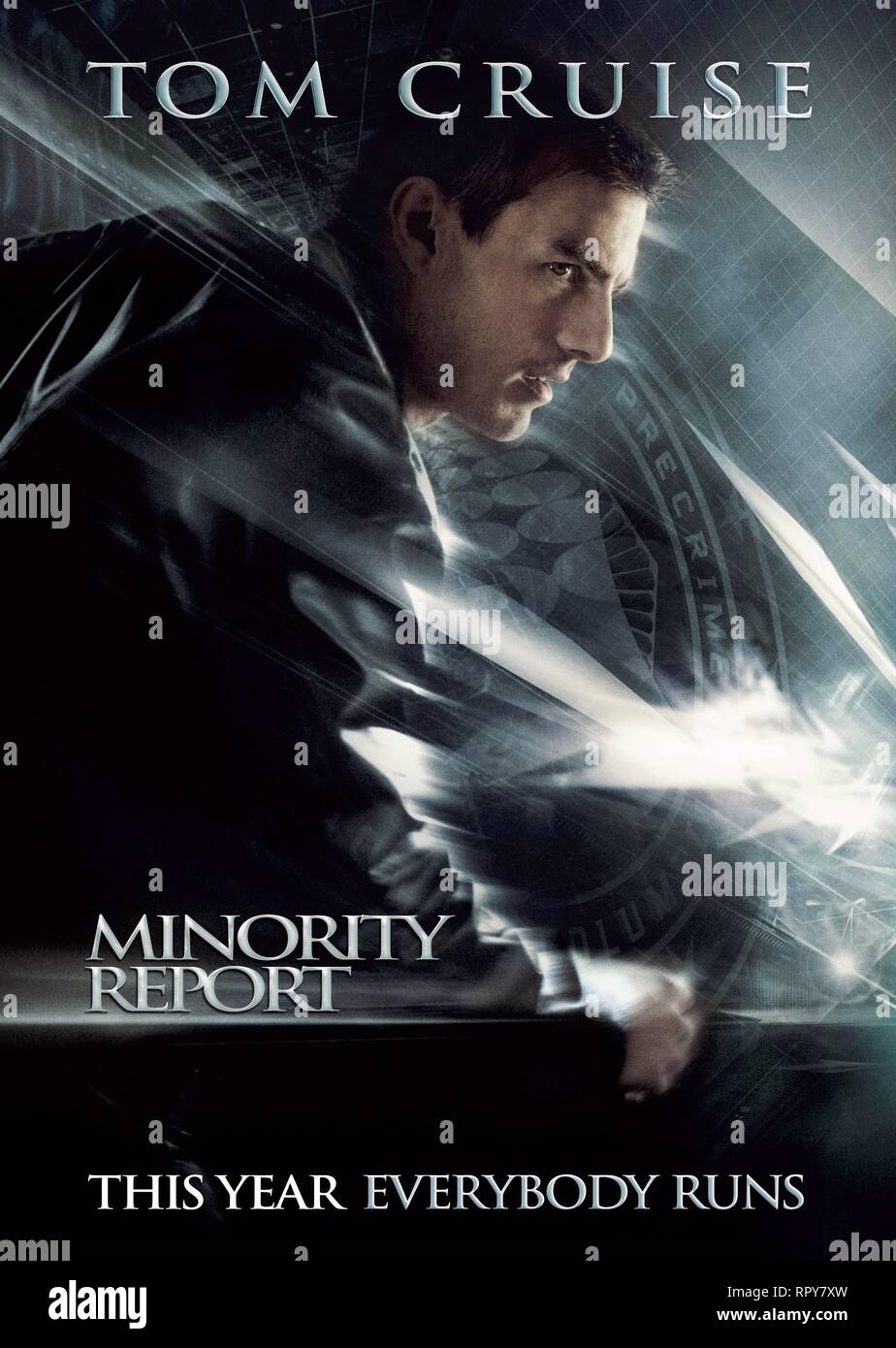 Minority Report 2002 Tom Cruise High Resolution Stock Photography and ...
