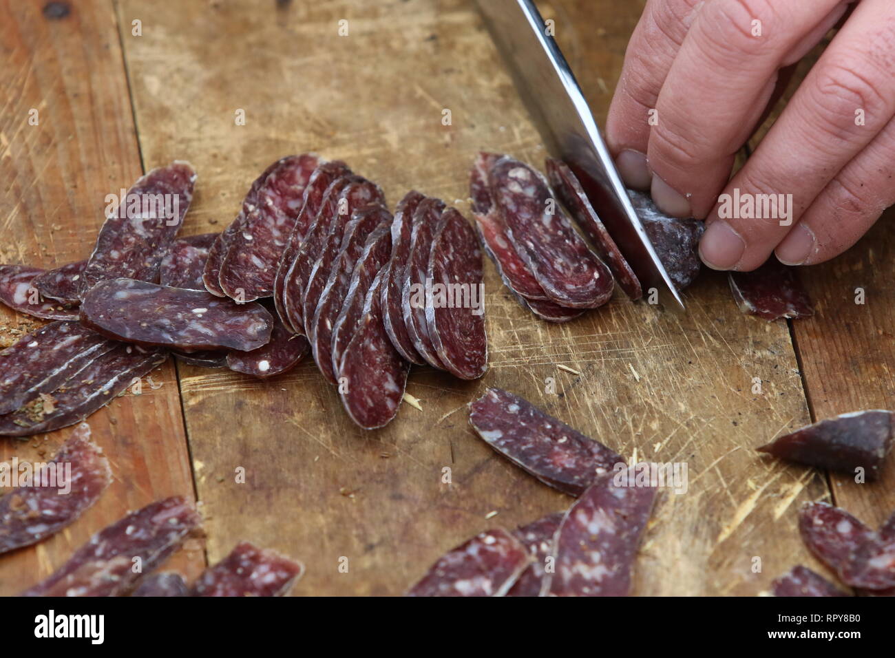 Lukanka is a Bulgarian salami unique to Bulgarian cuisine. Lukanka is ...