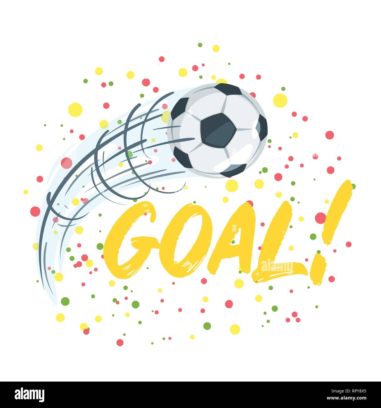 Soccer championship design element or card. Football banner template ...