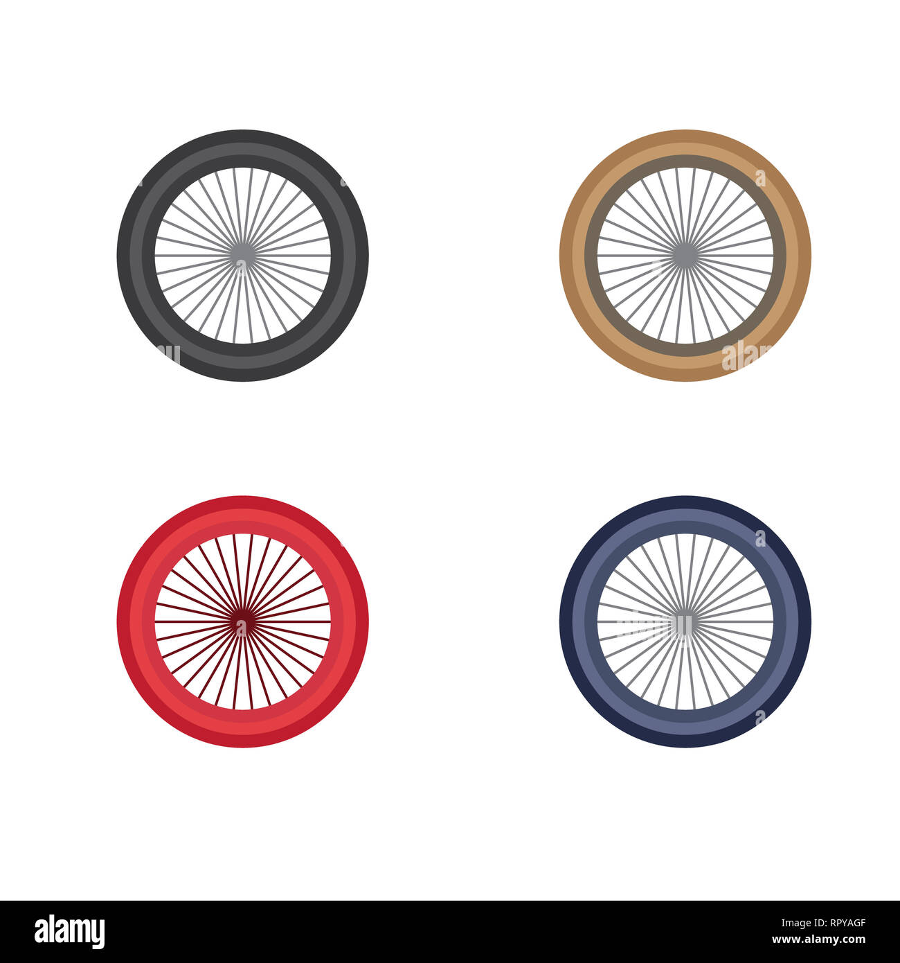 Four drive wheel Cut Out Stock Images & Pictures - Alamy