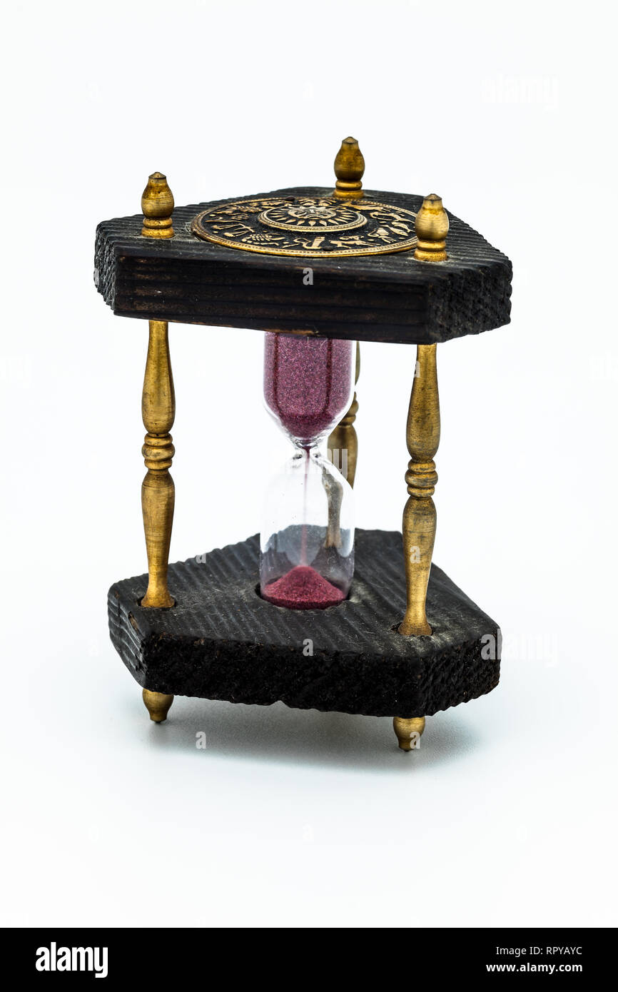 Sandglass isolated hi-res stock photography and images - Alamy