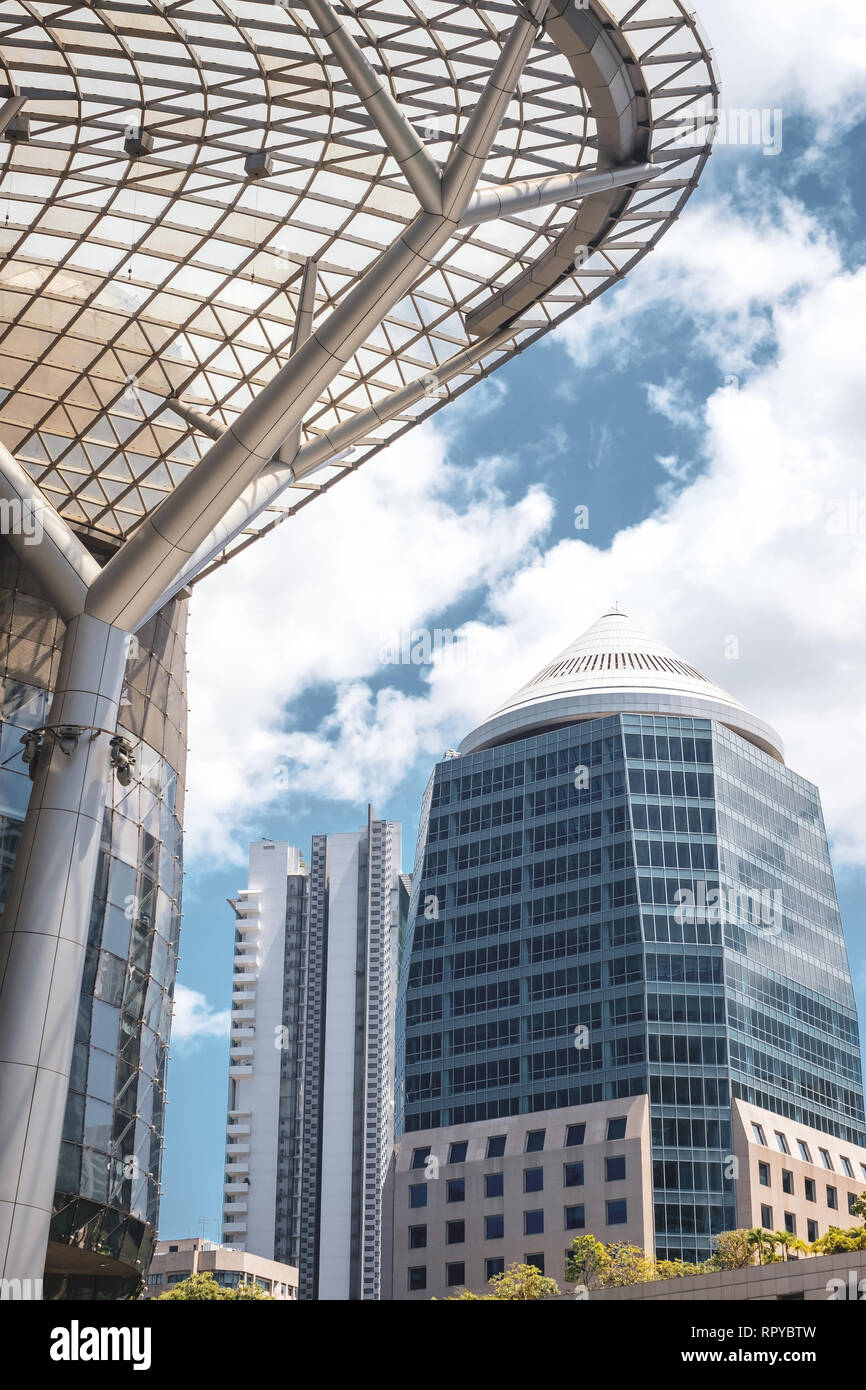 Modern architecture in the city of Singapore Stock Photo - Alamy