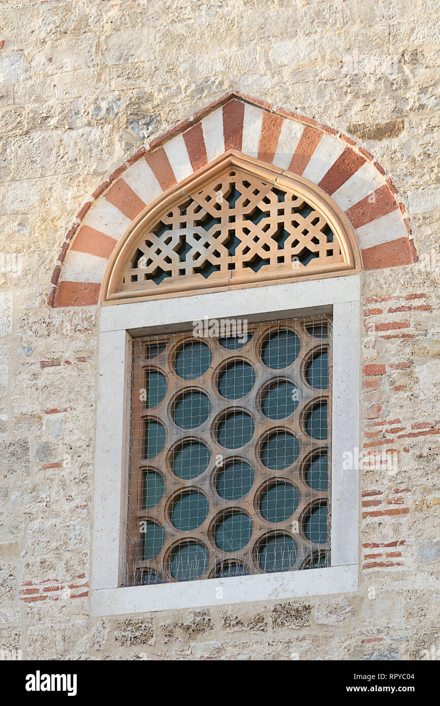 Medieval Ottoman Turkish Mosque windows from exterior. Pecs, Hungary ...