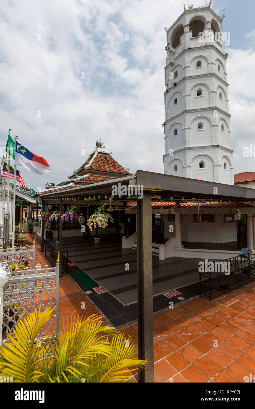 Tranquerah Mosque, Masjid Tranquerah, Melaka, Malaysia Stock Photo - Alamy