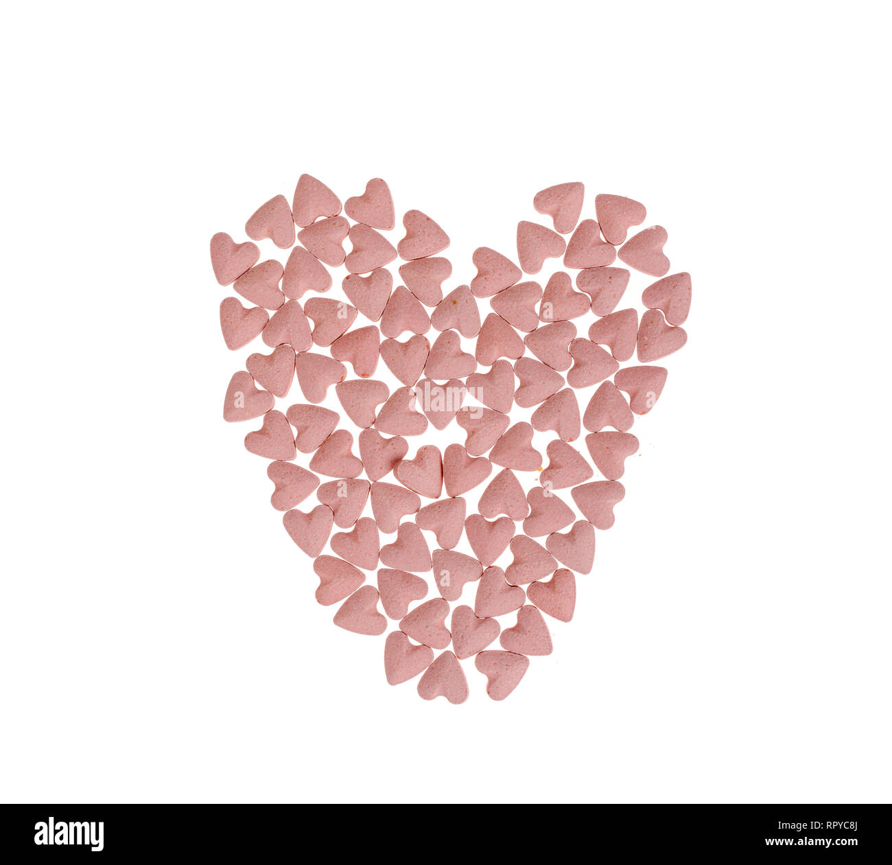 Healthy pet, pink vitamins to cats and dogs. Studio Photo Stock Photo ...