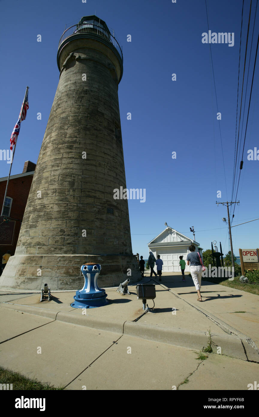 Fairport Harbor Lighthouse and Marine Museum in Fairport Harbor, Ohio ...