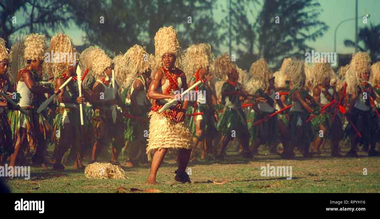 Kailao. Tonga College students performing Kailao dance Stock Photo - Alamy