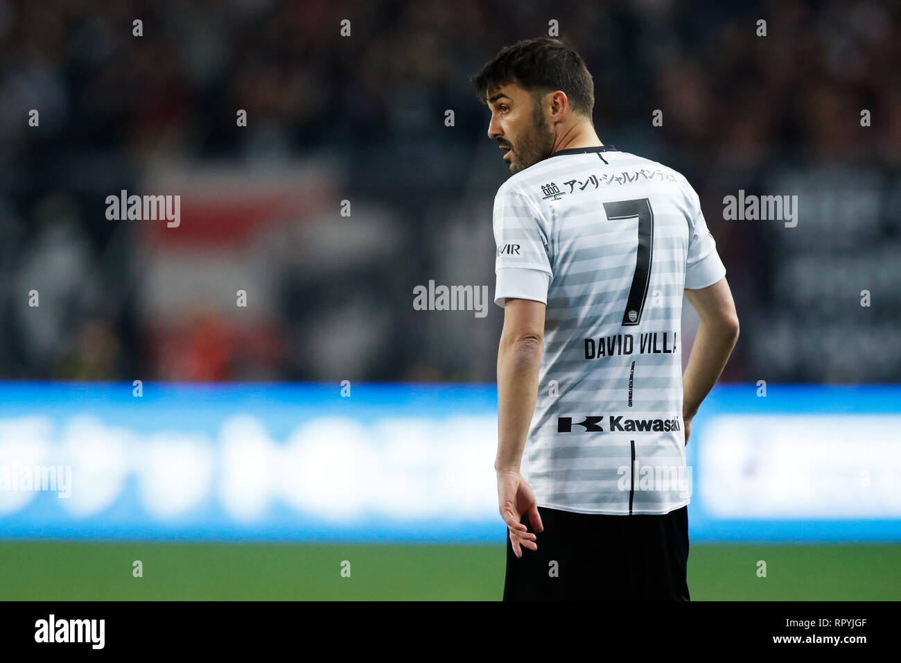 Osaka, Japan. 22nd Feb, 2019. ?David Villa (Vissel) Football/Soccer ...