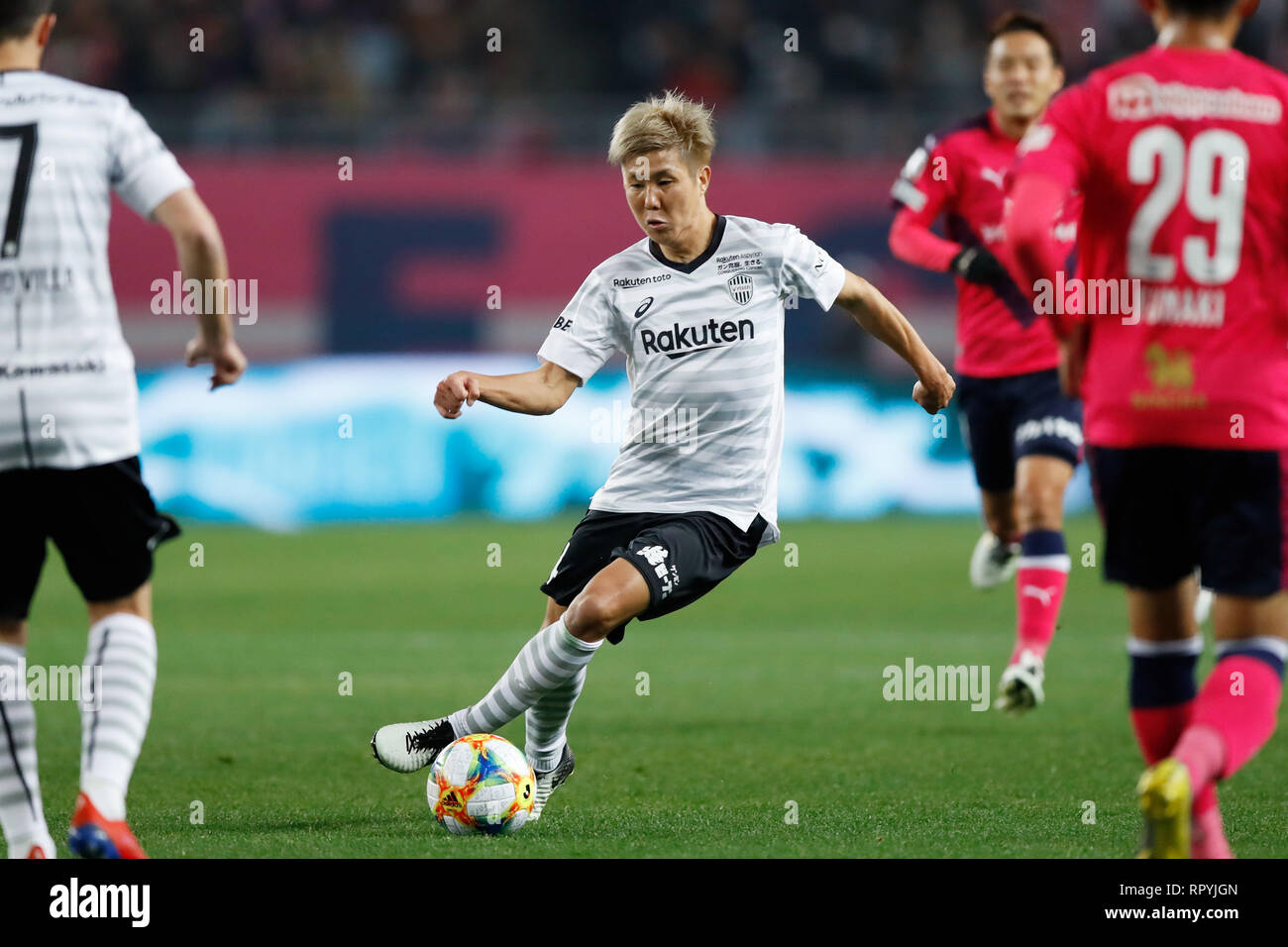 Osaka, Japan. 22nd Feb, 2019. Hirotaka Mita (Vissel) Football/Soccer ...