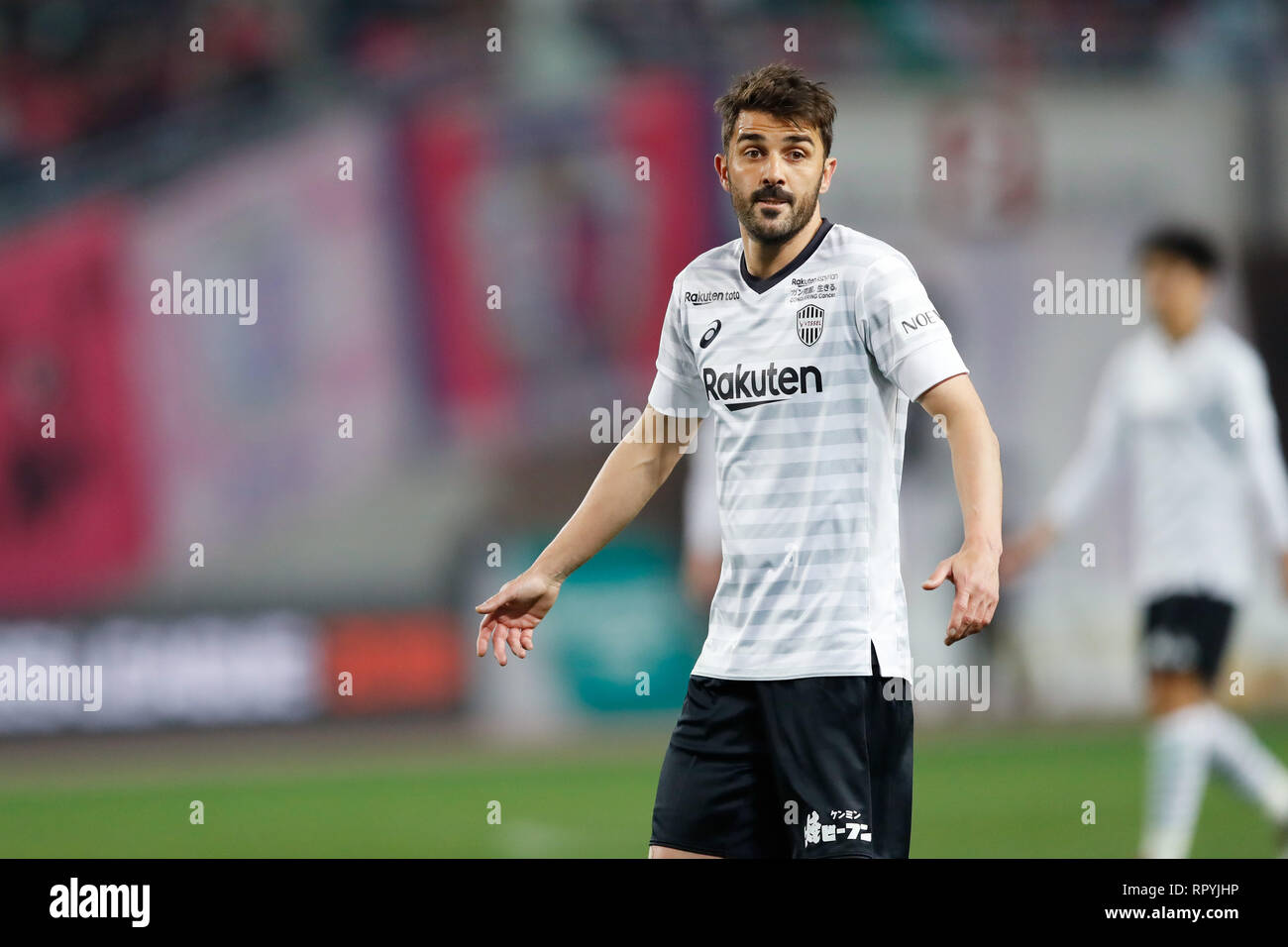 Osaka, Japan. 22nd Feb, 2019. ?David Villa (Vissel) Football/Soccer ...