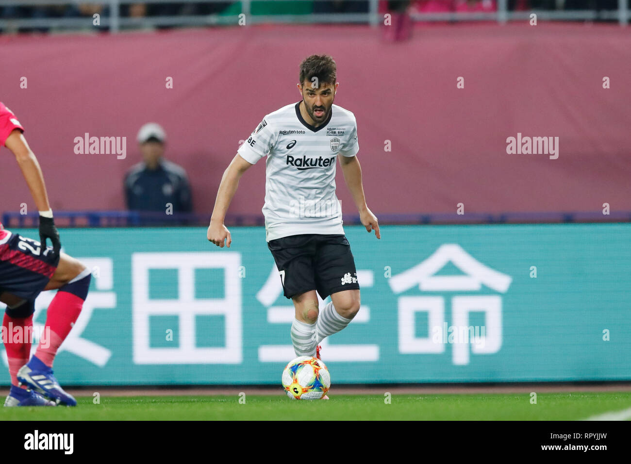 Osaka, Japan. 22nd Feb, 2019. ?David Villa (Vissel) Football/Soccer ...