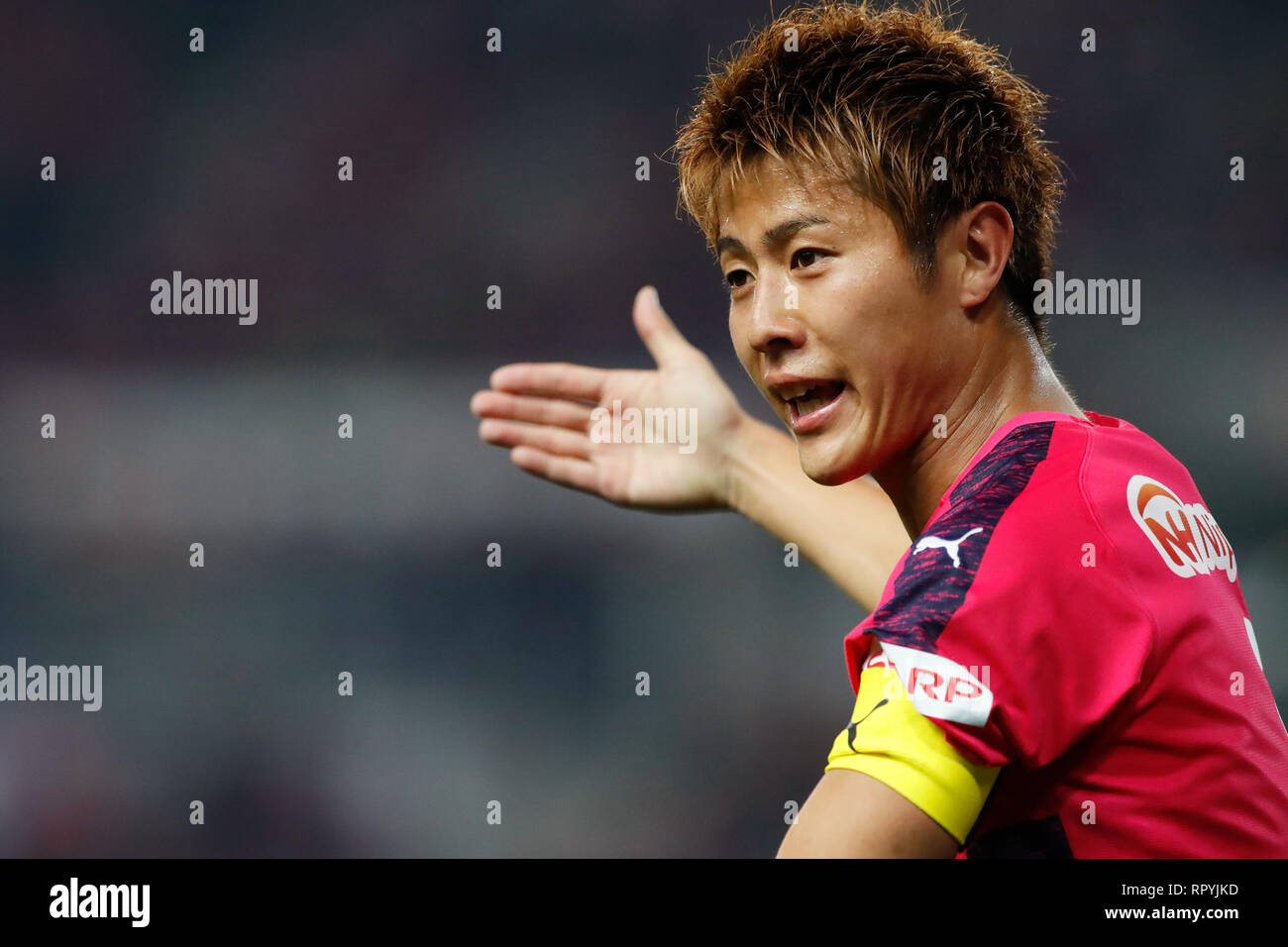 Osaka, Japan. 22nd Feb, 2019. ? Yoichiro Kakitani (Cerezo) Football ...