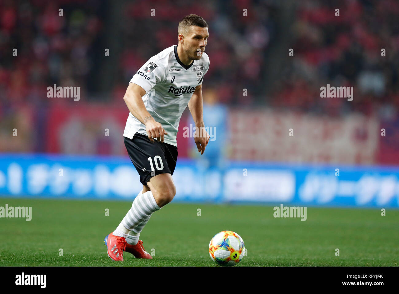 Osaka, Japan. 22nd Feb, 2019. Lukas Podolski (Vissel) Football/Soccer ...