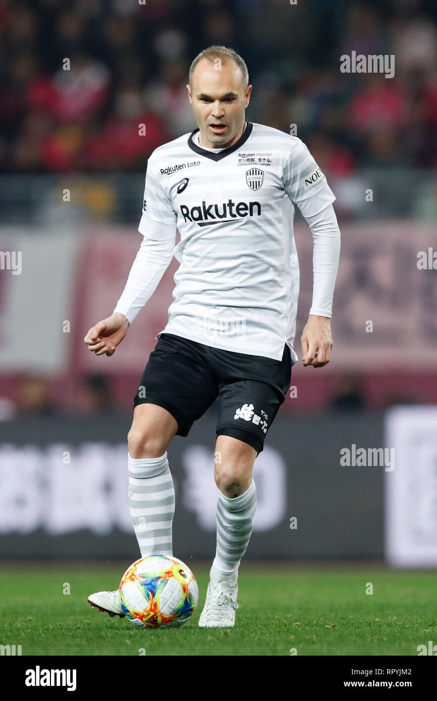 Osaka, Japan. 22nd Feb, 2019. Andres Iniesta (Vissel) Football/Soccer ...