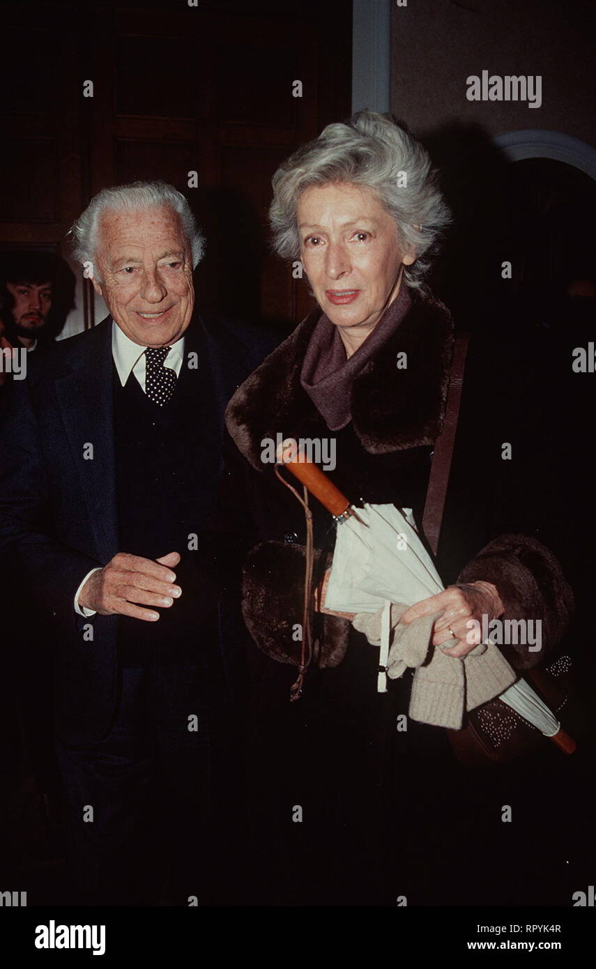 Giovanni Agnelli e moglie Marella Caracciolo Stock Photo - Alamy