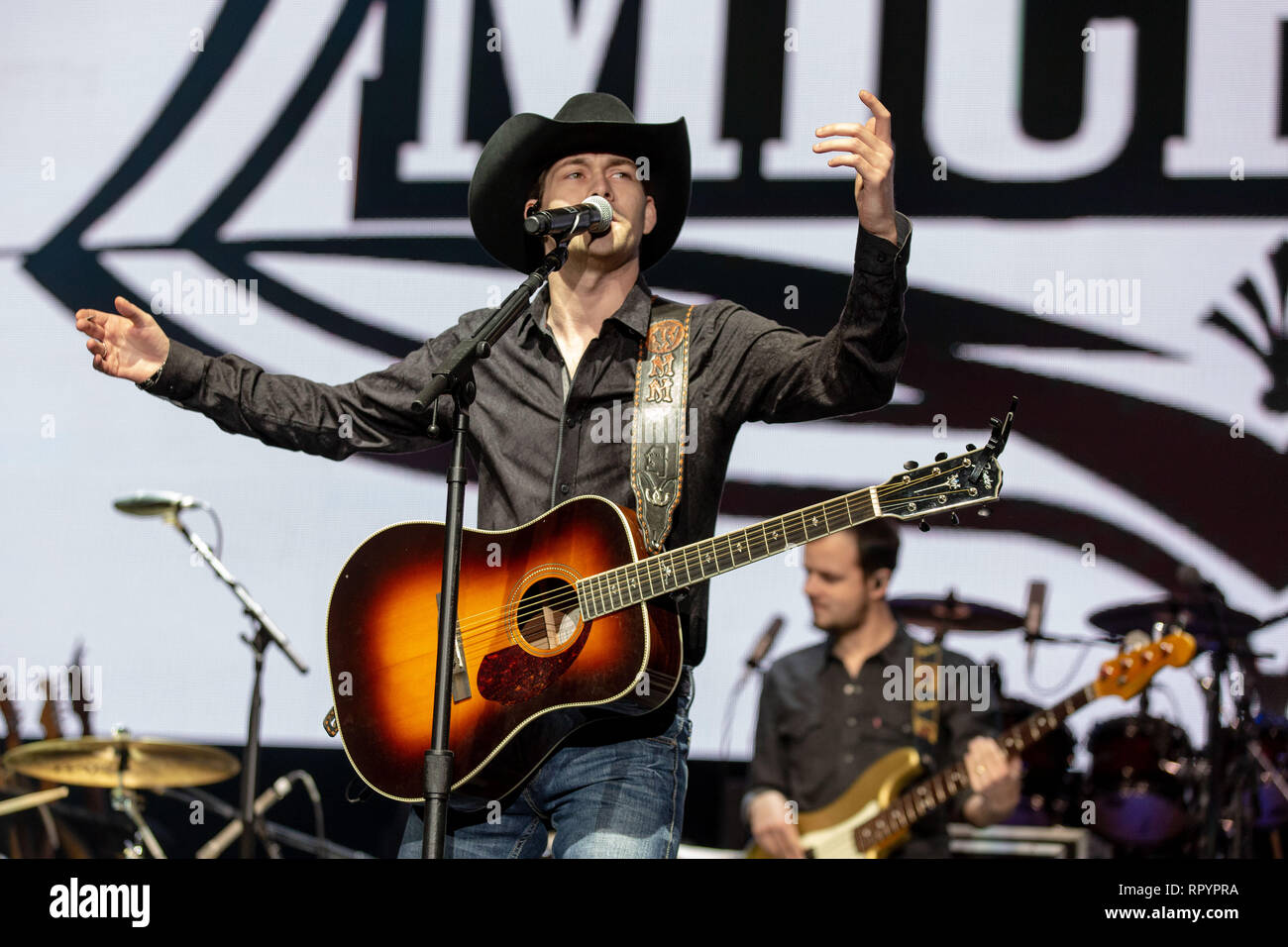 Madison, Wisconsin, USA. 22nd Feb, 2019. Country musician WILLIAM ...