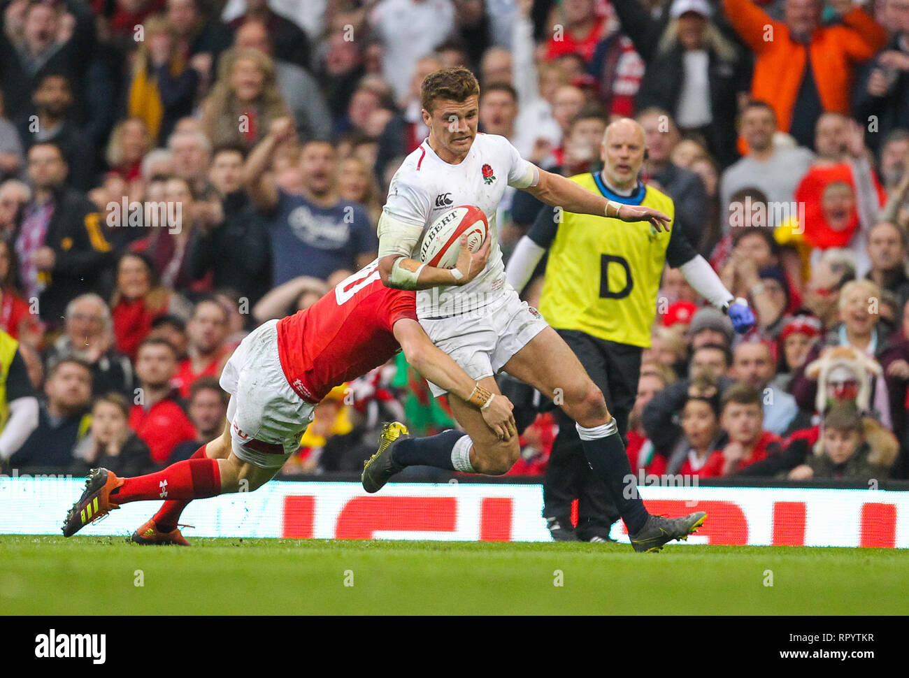 Principality Stadium, Cardiff, UK. 23rd Feb, 2019. Guinness Six Nations ...