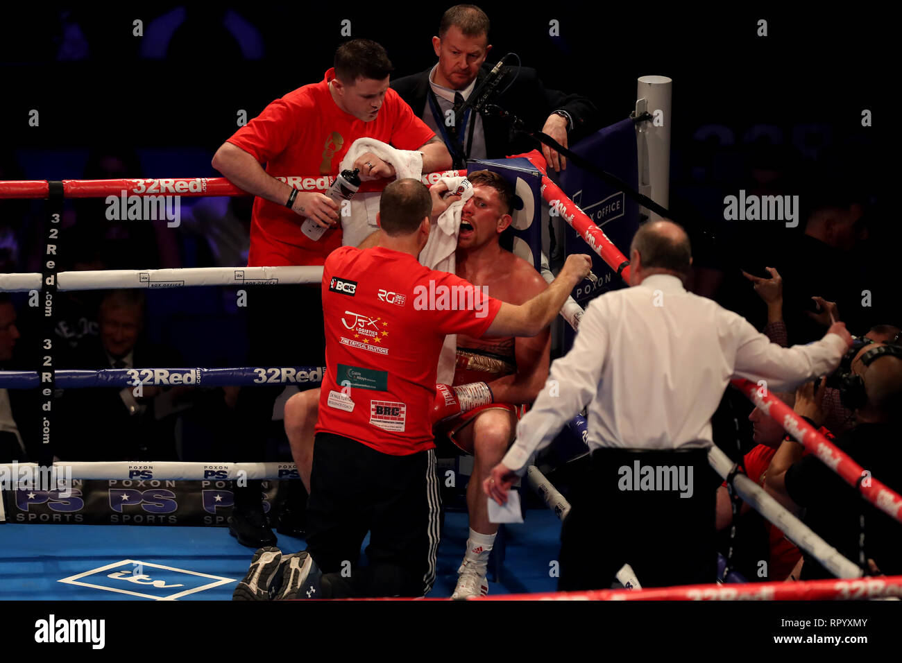 London, UK. 23rd February 2019. London, UK. O2 Arena, London, England ...