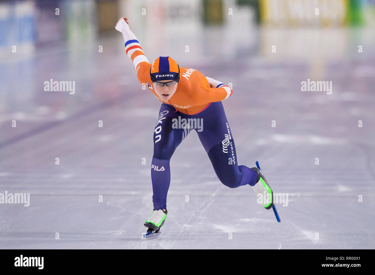HEERENVEEN, Thialf Ice Stadium, 23-02-2019 , season 2018 / 2019 , World ...