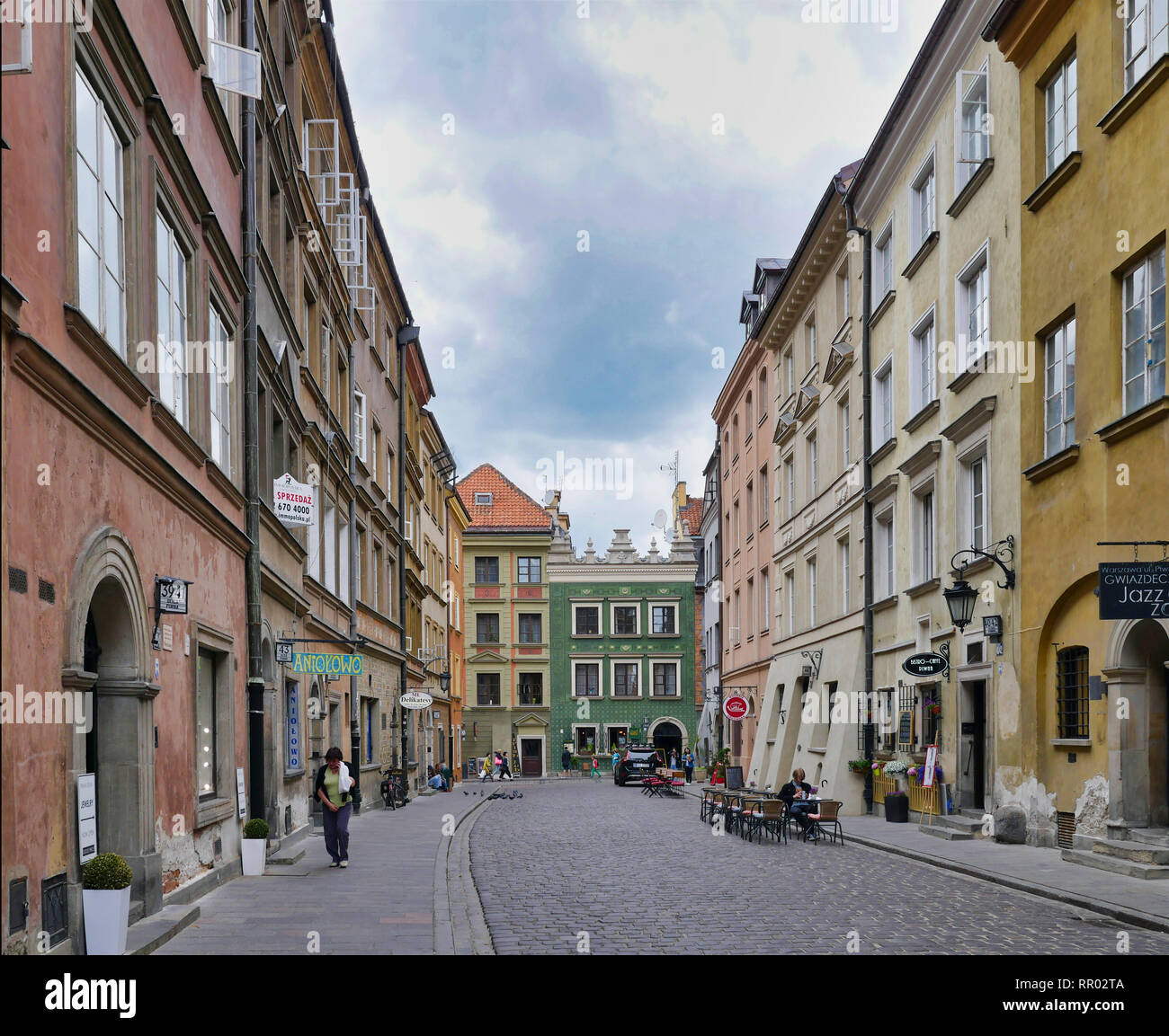 POLAND - Warsaw Rynek Starego Miasta, the old market square Stock Photo ...