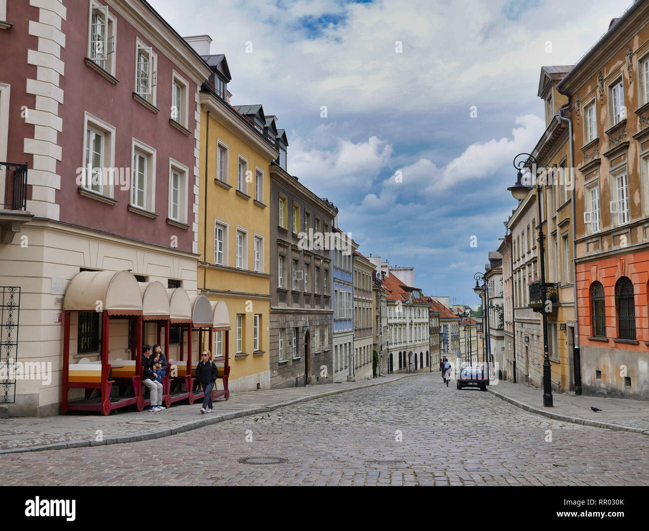Warsaw streets hi-res stock photography and images - Alamy