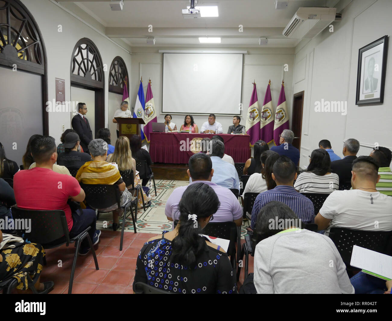 EL SALVADOR Congress about disappeared or dead migrants organised by ...