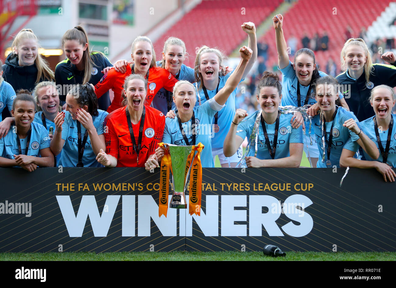 Fa womens continental league cup final bramall lane hi-res stock ...