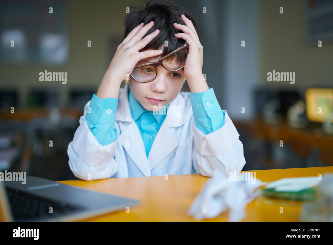 Trying to understand Stock Photo - Alamy