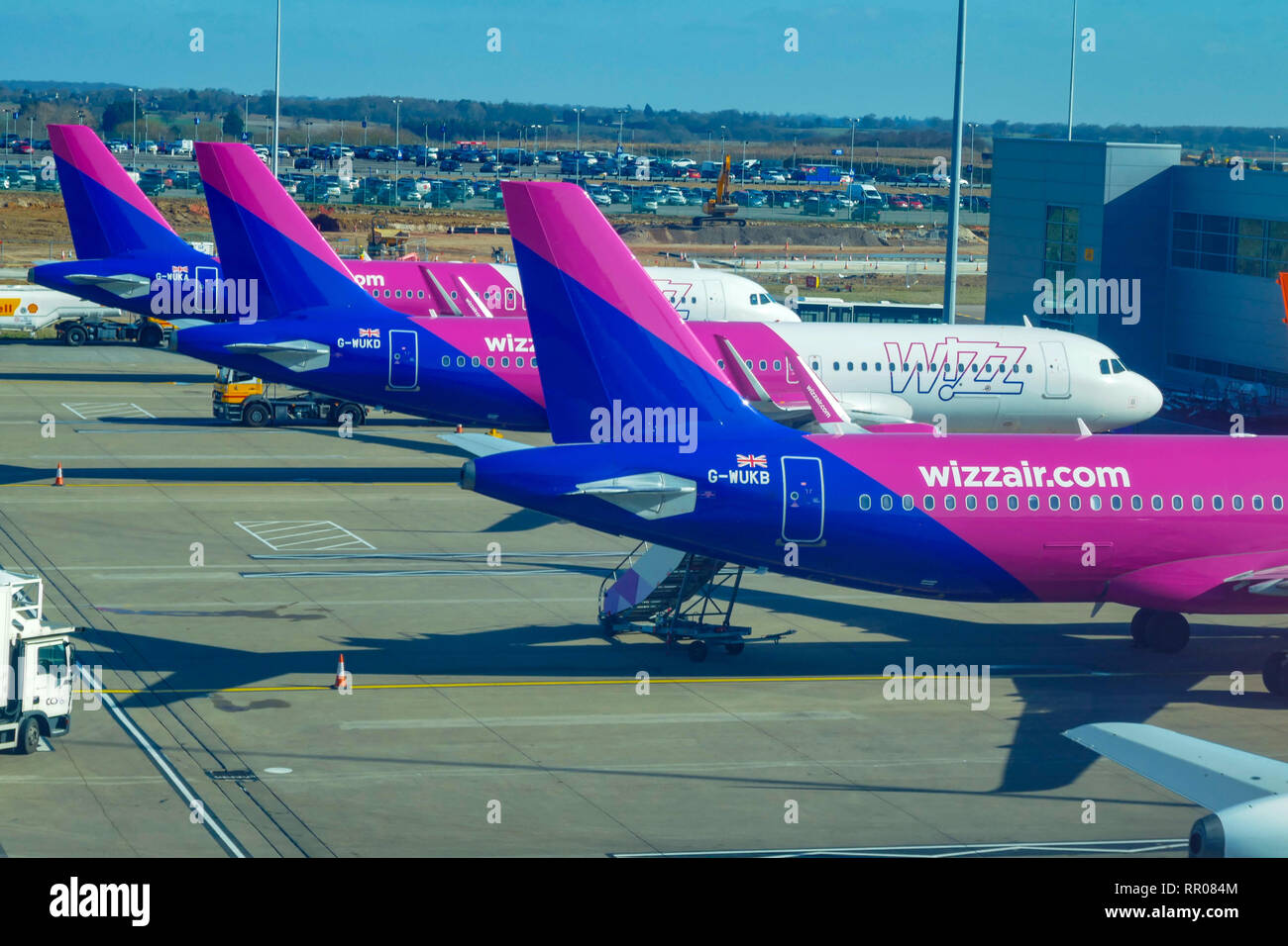 Luton Airport, Luton, London, England, UK Stock Photo - Alamy