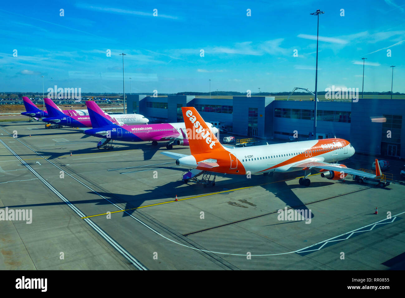 Luton Airport, Luton, London, England, UK Stock Photo - Alamy