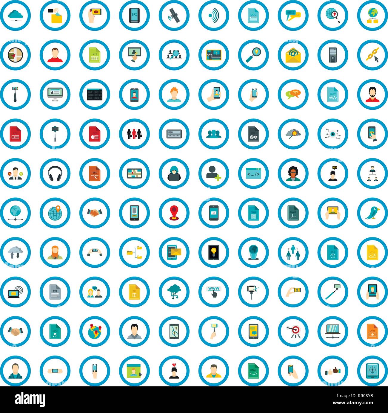 100 cell Stock Vector Images - Alamy