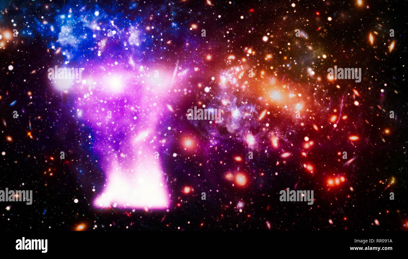 stardust and nebula space. Galaxy creative background. Elements of this ...