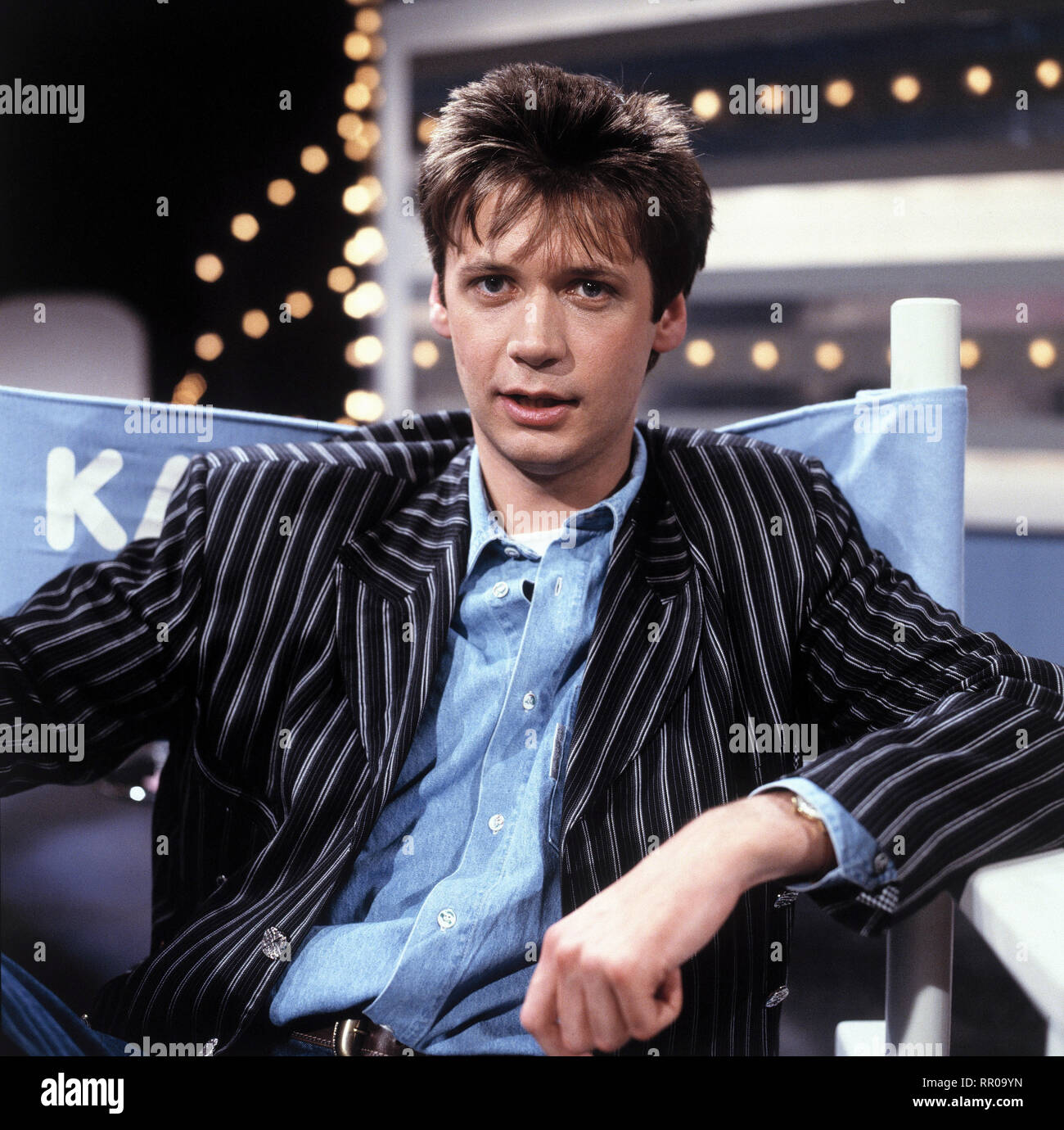 GÜNTHER JAUCH (1989) / Überschrift: GÜNTHER JAUCH Stock Photo - Alamy