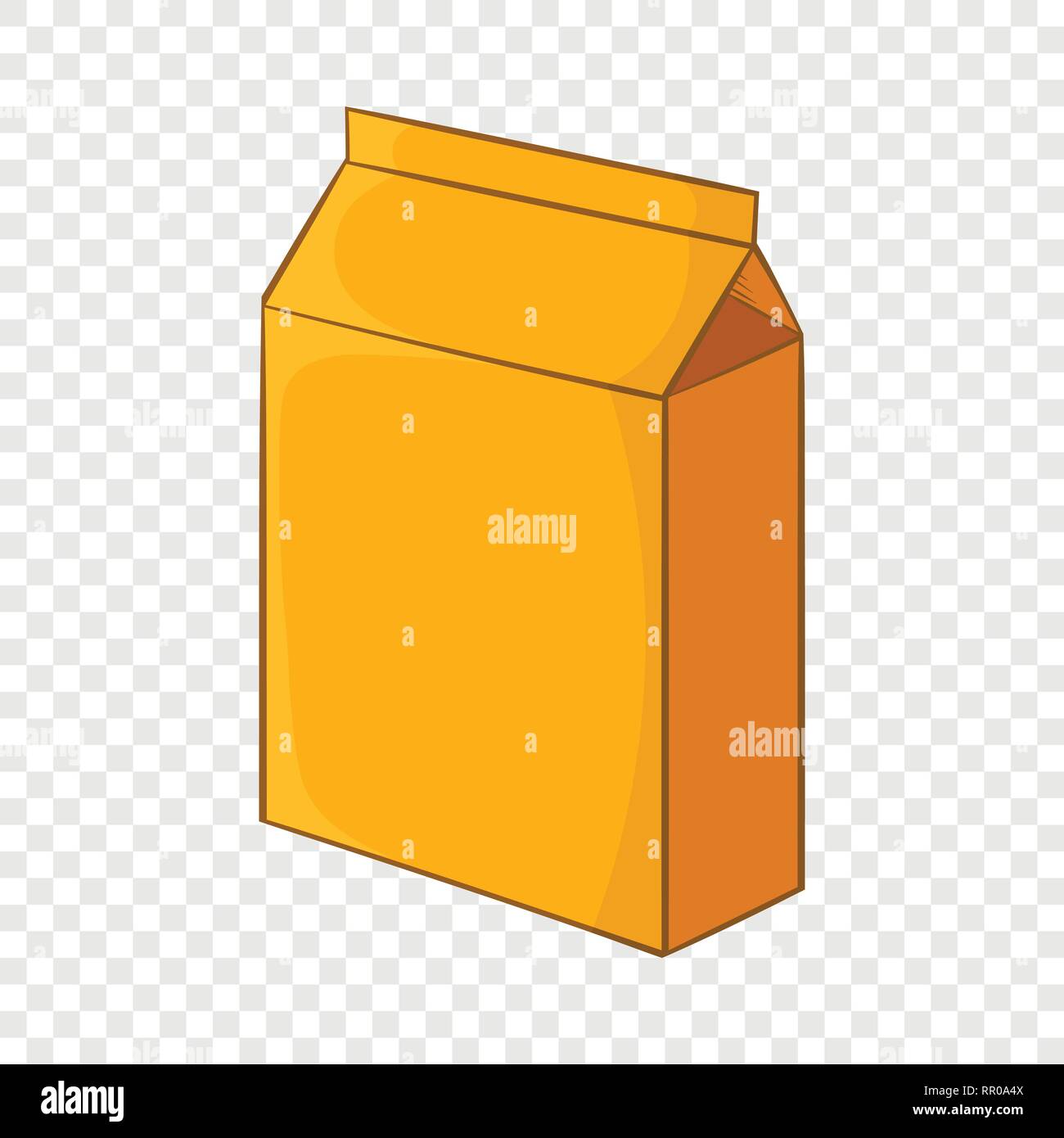 Cardboard packaging icon, cartoon style Stock Vector Image & Art - Alamy