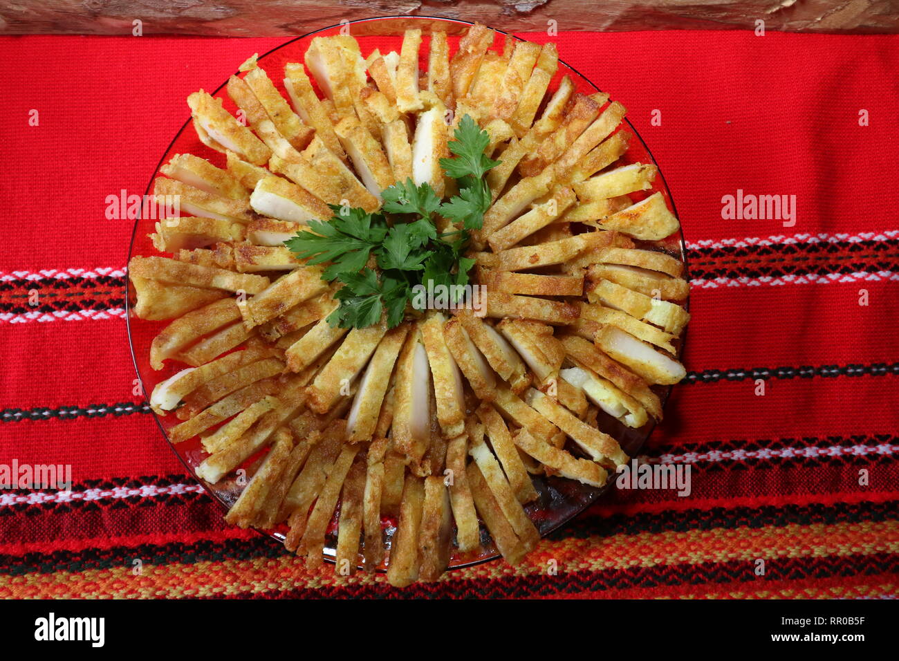 Salo with freshly prepared sliced leeks is a traditional predominately ...