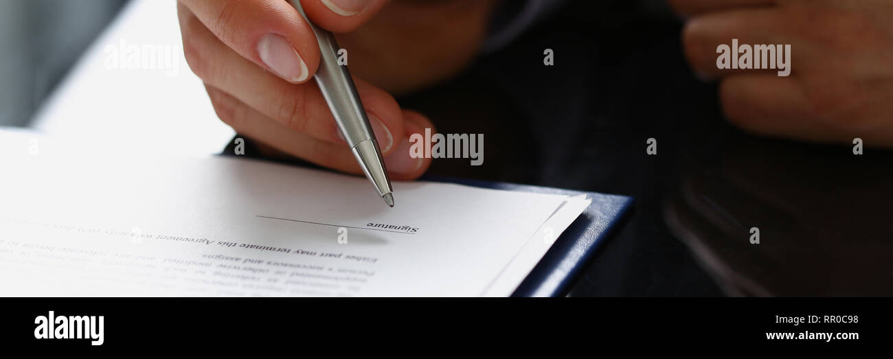 Male arm in suit and tie fill form clipped Stock Photo - Alamy