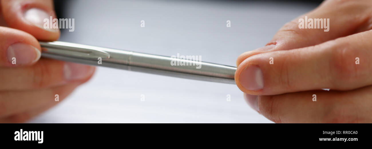 Male arm in suit and tie fill form clipped Stock Photo - Alamy
