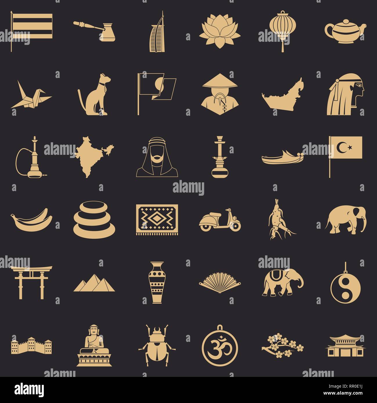 Islam vase Stock Vector Images - Alamy