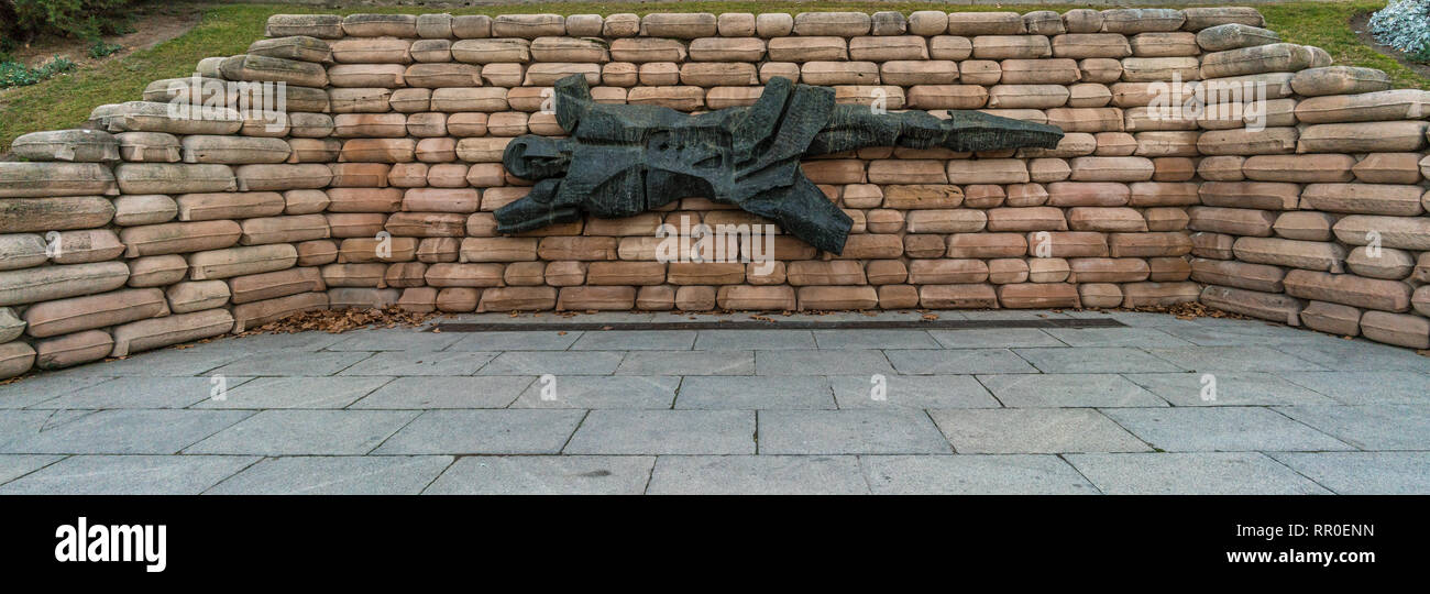 Madrid, Spain - January 3, 2017 : Spanish civil War Memorial to the ...