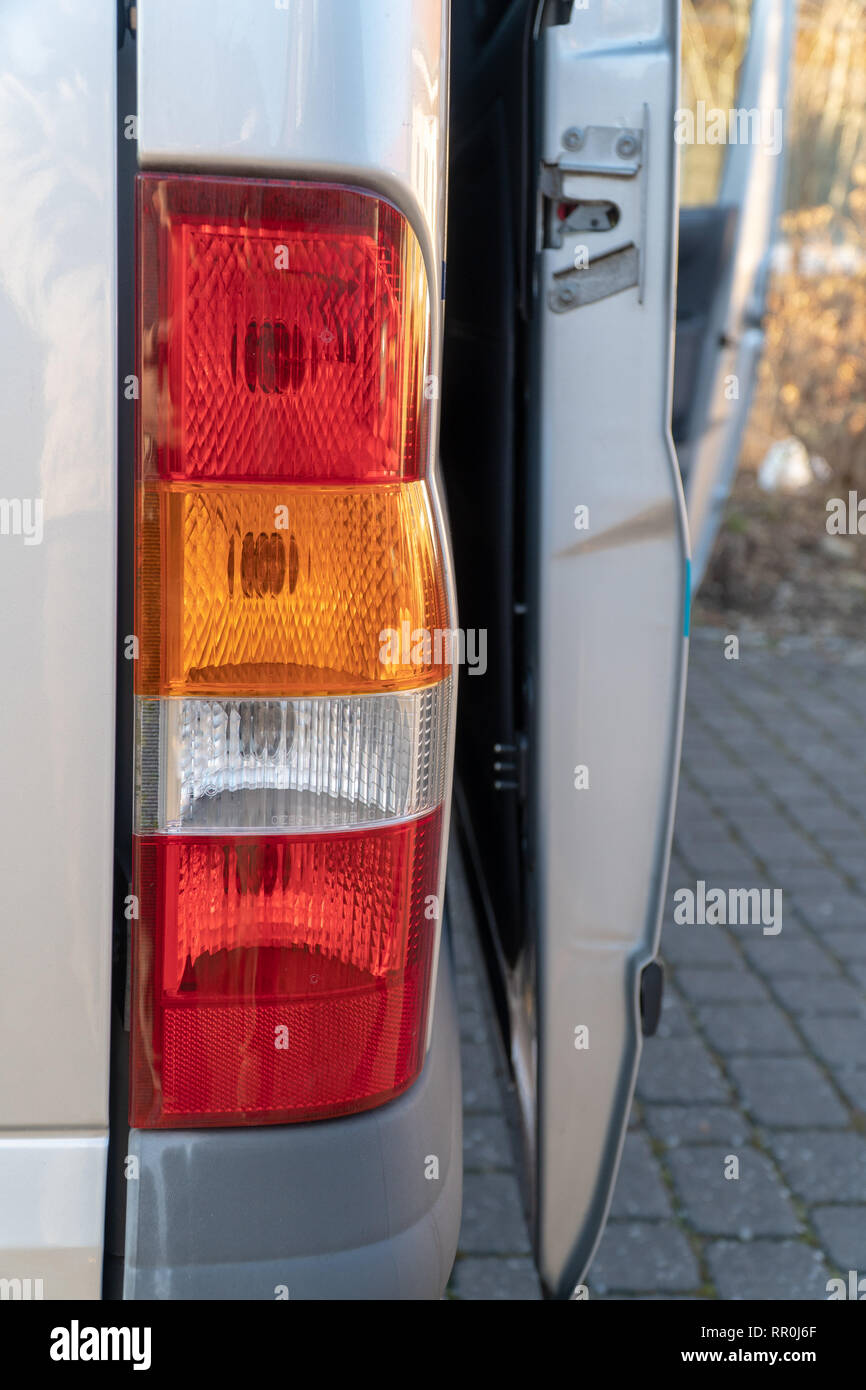 Bus rear door hi-res stock photography and images - Alamy