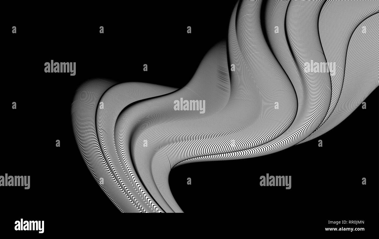 Abstract wave pattern copy Stock Vector Images - Alamy