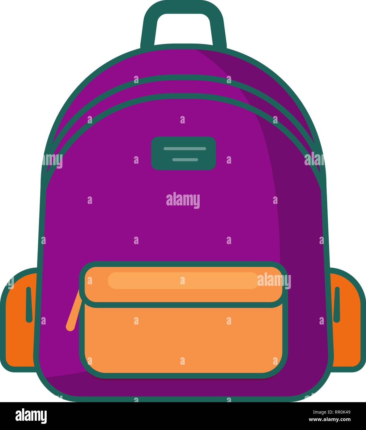 Backpack icon - vector school symbol - travel icon Stock Vector Image ...